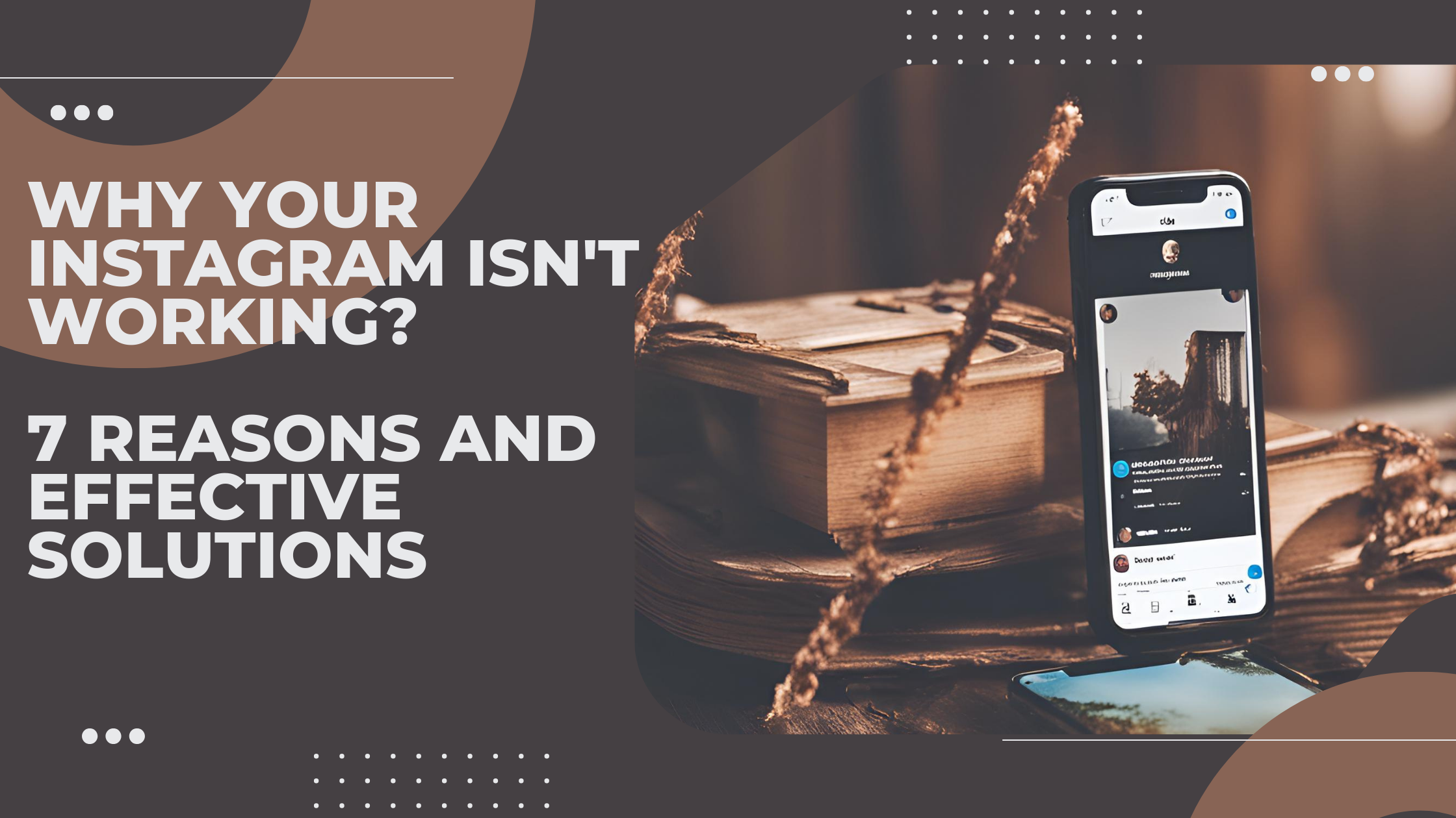 Why Your Instagram Isn't Working? 7 Reasons and Solutions – AVRAMIFY